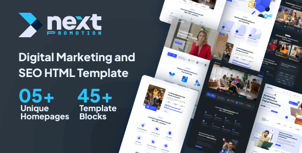 NextPro - SEO SMM & Digital Marketing Agency HTML Template by themeperch